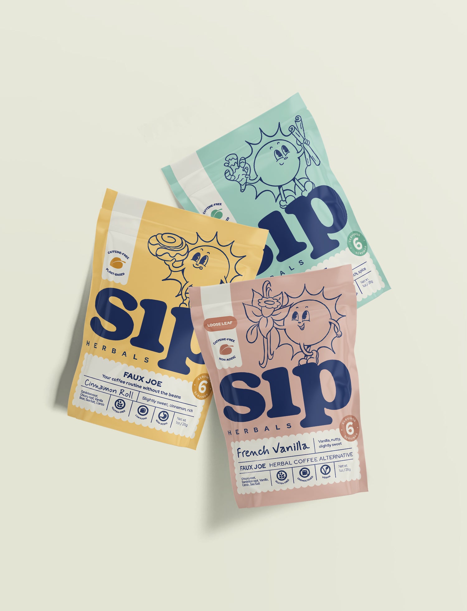 "Irresistible Flavors" Faux Joe Sample Pack (Loose Leaf) – Sip Herbals